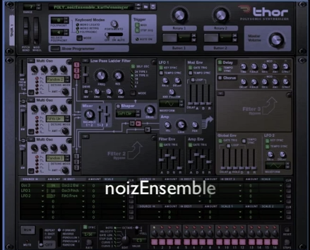 Patches for Reason's Thor Synth by Karl Wenninger