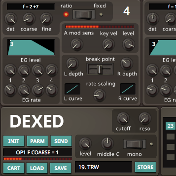 Dexed Cart 1.0 by Audiobombs