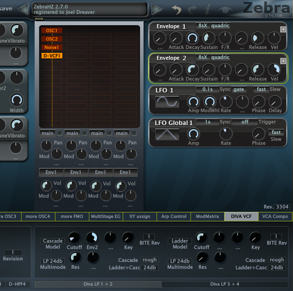 U-HE ZebraHZ Rabid Winged Zebra by Joel Bisson