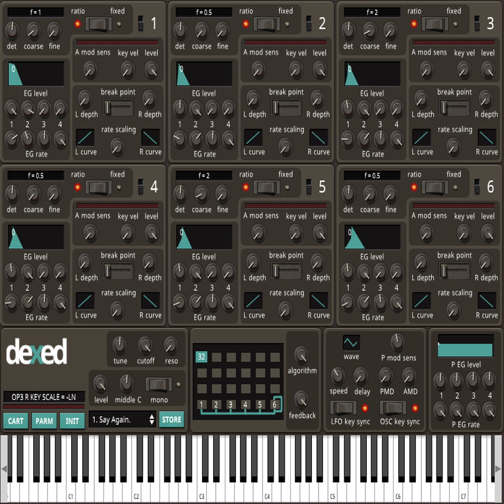 Dexed - DecoBass [SFZ] by Joel Dreaver (Bisson)