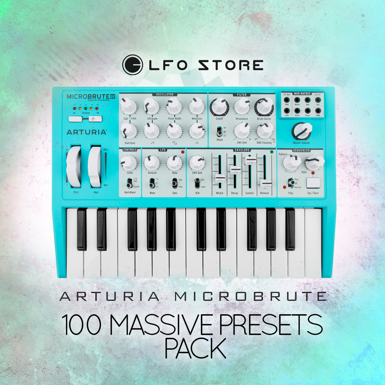 Arturia MicroBrute - 100 Massive Presets Pack Demo by LFO Store