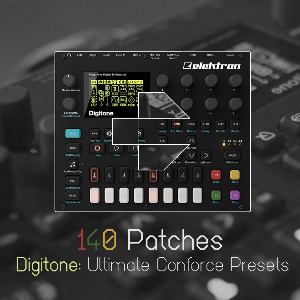 Digitone, Ultimate Conforce Presets by Conforce
