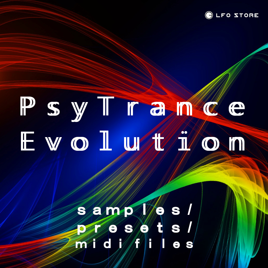 PsyTrance Evolution (samples + presets + midi) by LFO Store