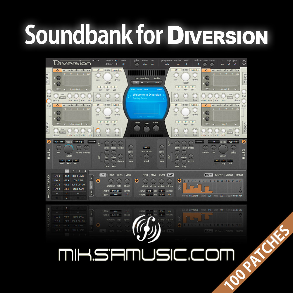 Soundbank for Diversion by miksa